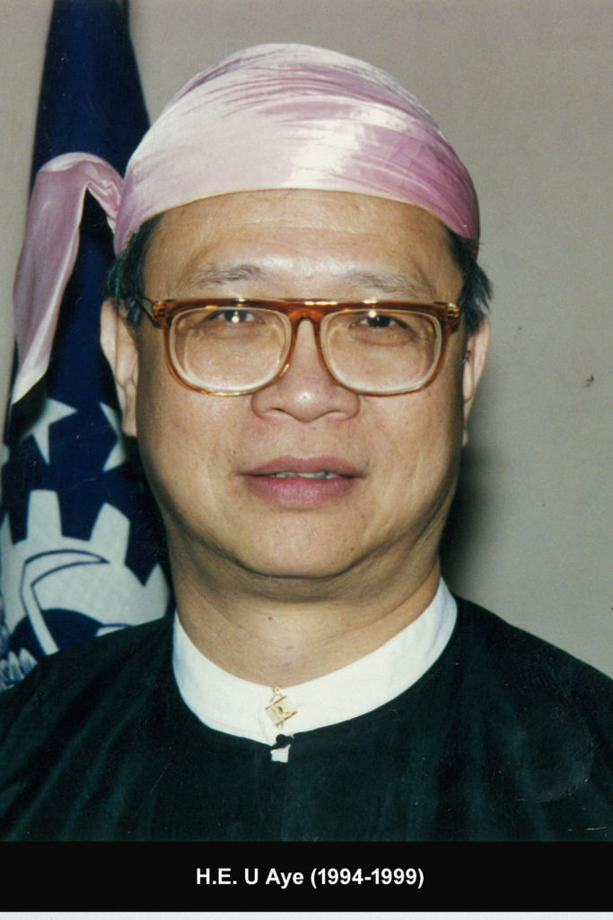 H.E. U Aye – Myanmar Mission, Geneva